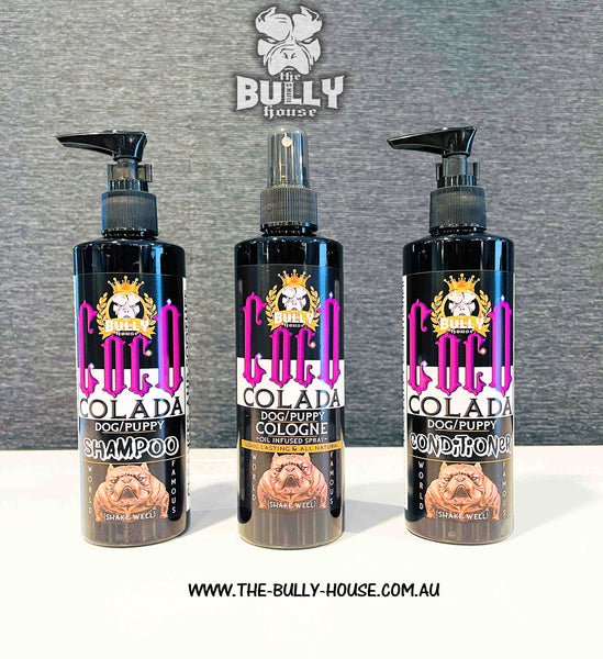 COCO COLADA - TRIO PACK - 250ml Dog/Puppy ! – THE BULLY HOUSE