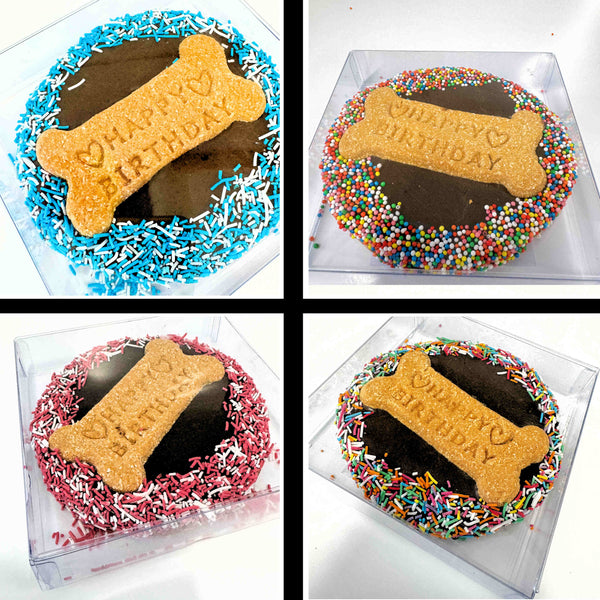 Happy Birthday - Cookie Cake - for Dogs & Puppies – THE BULLY HOUSE