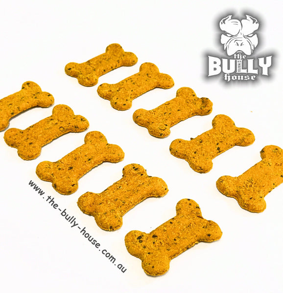 Hemp Cookies - Turmeric + Turkey - ANTI INFLAMATORY - 10 pack - for Do ...